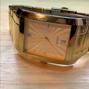 Guess | Accessories | Used Guess Watches Gold Silver Mens | Poshmark